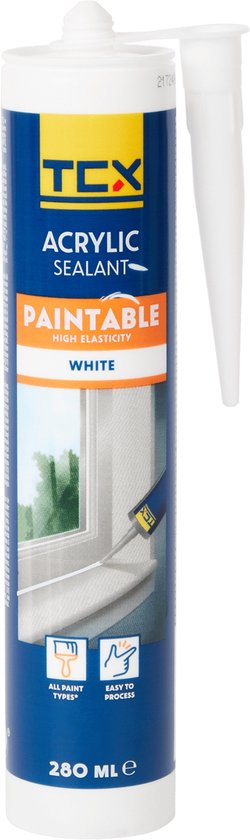 TCX Universele Acrylaatkit - Eenvoudig aan te brengen - Waterbestendig ...