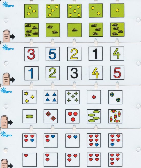 Jegro Telwikkels 10-delig | 8721101695972 | Boeken | bol