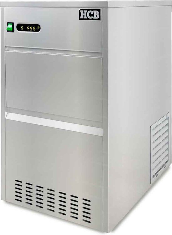 HCB® - Professionele Horeca IJsblokjesmachine - 30 kg p/d - RVS / INOX ...