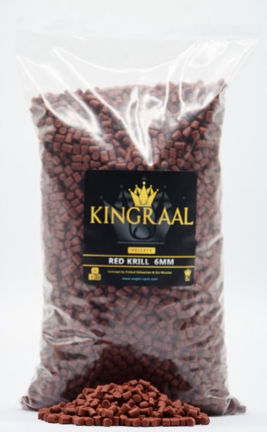 kingraal red krill pellets 6mm | bol