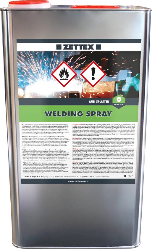 Welding Spray - Transparant - 5 ltr | bol