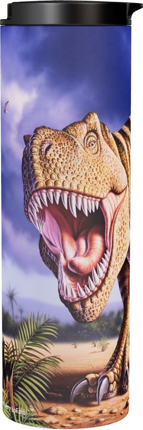 Dino Striped T-Rex - Thermobeker 500 ml | bol