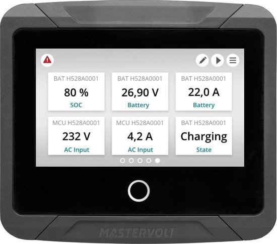 Mastervolt EasyView 5 - Waterdichte Systeemmonitor | bol