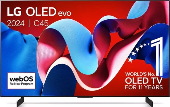LG C4 OLED42C45LA - 42 inch - 4K OLED Evo - 2024 | bol