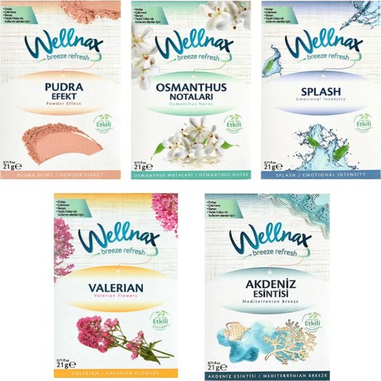 Geurzakjes Assorti - Kledingkast Parfum - Kast Geur Zakjes - Met ...