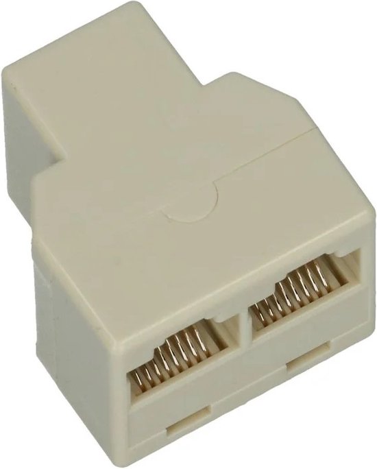 UTP - 2 weg Splitter - Verleng 2 in 1 - RJ45 - LAN Splitter Adapter ...