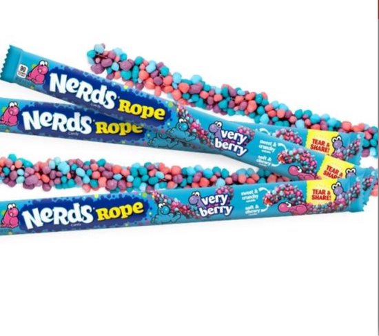 Nerds Rope Very Berry 4x | bol