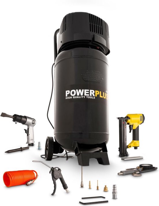 Powerplus POWX1751 Compressor - Luchtcompressor - 1100W - 8 bar ...