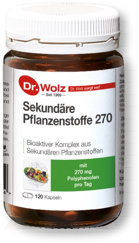 Dr. Wolz Secundaire Plantenstoffen - Bioaktiv Complex van Polyfenolen ...