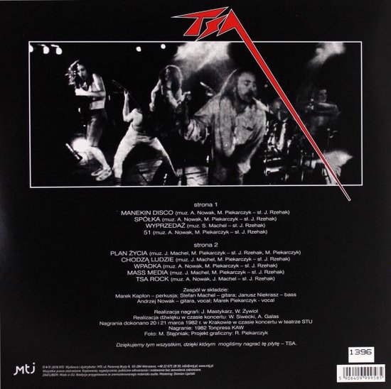 TSA: Live [Winyl], Tsa | Muziek | bol