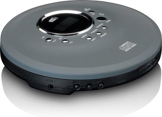 Discman - CD speler - Anti shock - Oplaadbaar - Inclusief oordopjes ...