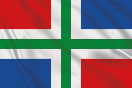 Vlag van Groningen, Groningse vlag | 150x100 cm | bol
