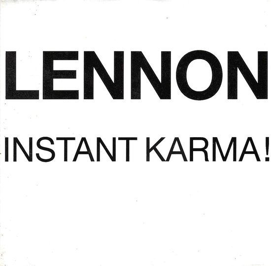 John Lennon - Instant Karma! (CD-Single), John Lennon | Muziek | bol