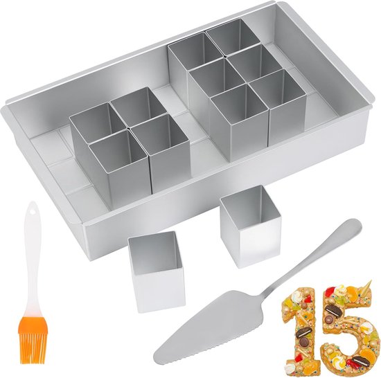 Bakvorm cijfers groot, aluminium bakvormen nummer bakvorm, letter ...
