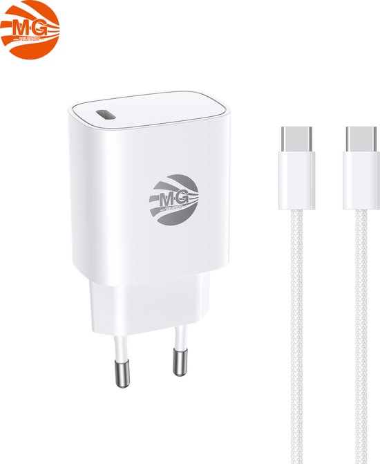 MG – Adapter Met Kabel – GaN Technologie – 30W Adapter + 60W Kabel ...
