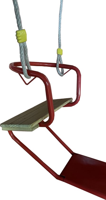 Déko-Play duo schommel metaal rood PH 2,5m | bol
