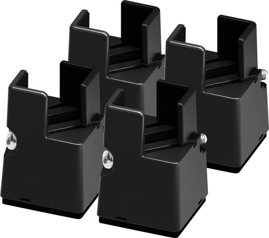 Meubelverhogers 5 cm, bedverhogers met verstelbare schroefklem ...