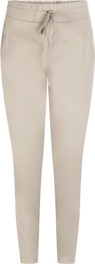 Zoso Broek Amber Travel Sporty Trouser 242 0007 Sand Dames Maat - XL | bol