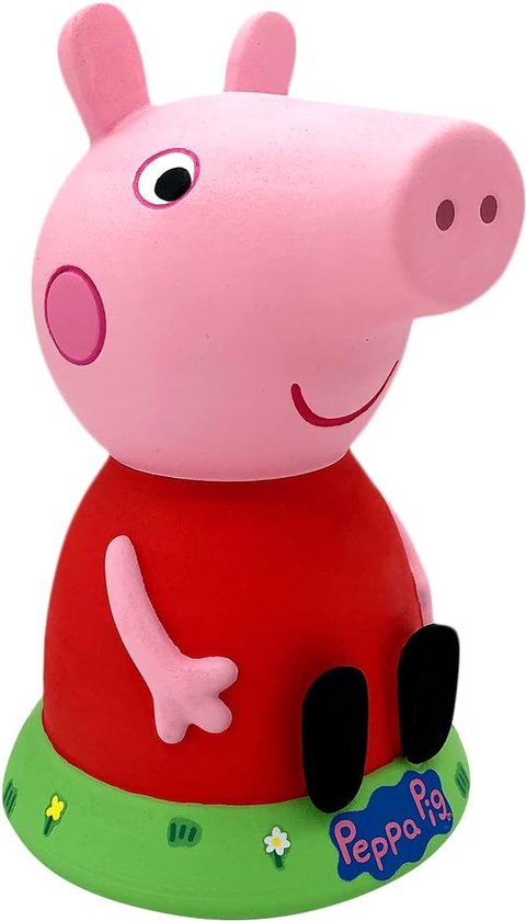 Peppa Pig Putz Spaarpot ca. 21 x 13 cm - Afsluitbare spaarpot voor ...