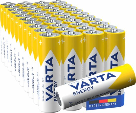 Varta Energy Alkaline Batterijen AA 40 stuks | bol