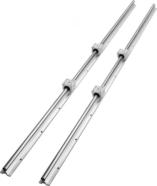 Lineaire Geleiding Lineaire geleider Lineaire rail 2 stuks SBR20-1500mm ...