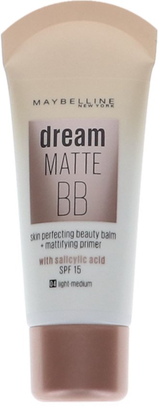 Maybelline Dream Matte BB Cream Light Medium- 5 x 1 stuks ...
