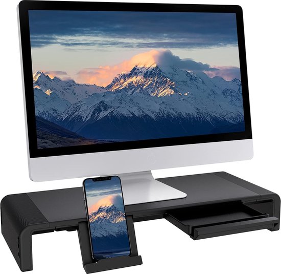 Opvouwbare monitorstandaard, riser computer, monitorstandaard met ...