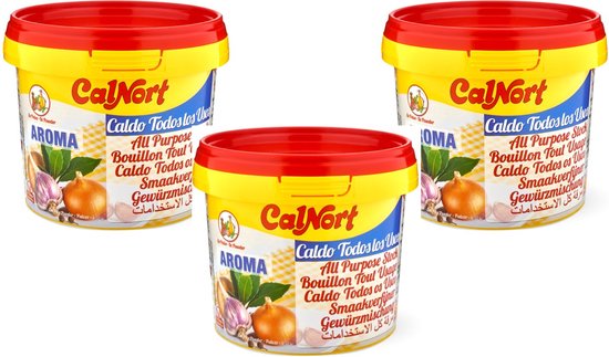 CalNort® | 3 x 250 gram bouillon poeder | Smaakverfijner | All Purpose ...