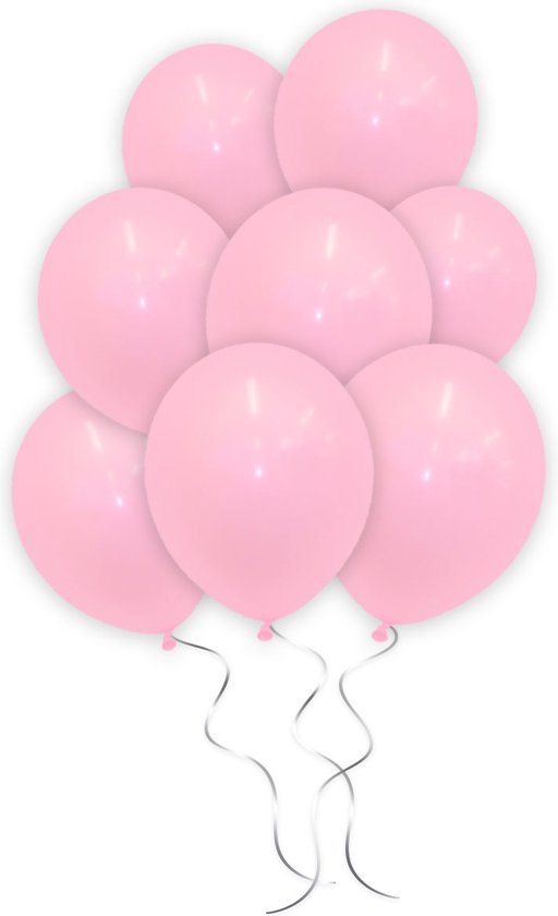 LUQ - Luxe Roze Helium Ballonnen - 25 stuks - Verjaardag Versiering ...