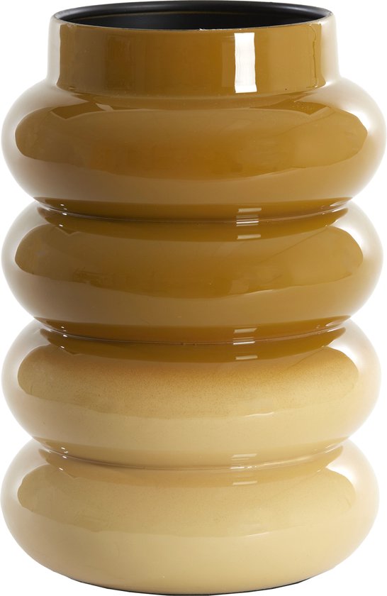 Light & Living - Vaas MIROGI - Ø23x30cm - Geel | bol