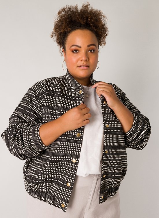 YESTA Halima - Black/Off White - maat 0(46) | bol