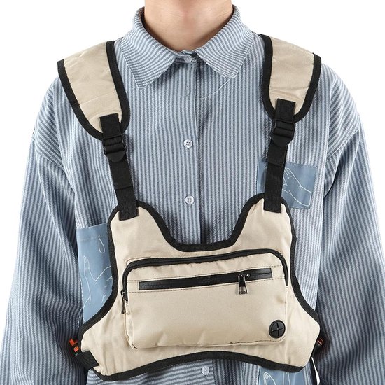 Reflecterende Tactical Chest Rig Bag - Unisex Back Design Front Chest ...