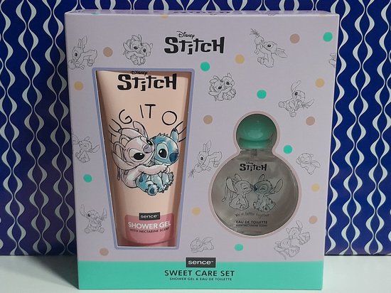 Disney Stitch Sence Sweet Care Set Shower Gel & Eau de toilette parfum ...