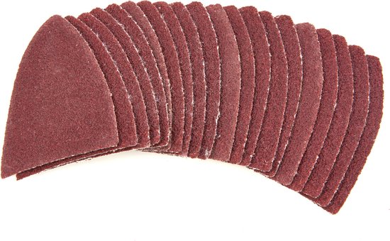 HBM 80 mm. Schuurpapier K80 – 20 Stuks. voor Multitool | bol