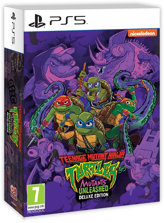 Teenage Mutant Ninja Turtles: Mutants Unleashed: Deluxe Edition - PS5 ...