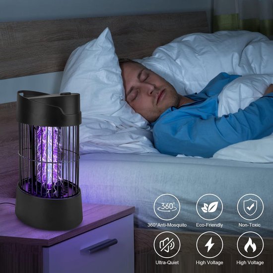 uv-insectenlamp, vliegenvanger, insectenval voor binnen en buiten ...