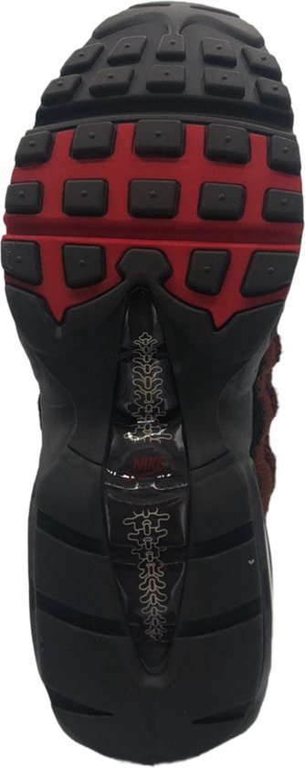 Nike WMNS air max 95 - brown basalt - university red - maat 36.5 | bol