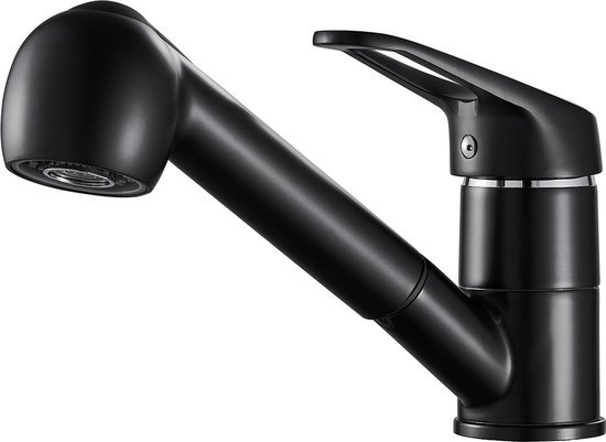 Auralum max Keukenkraan met 50CM Uittrekbare Handdouche Keukenmengkraan met 2 Stralen... | bol