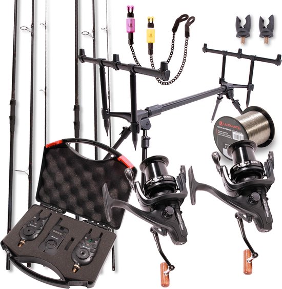 Ultimate Adventure Carp Set 12ft | Karper set | bol