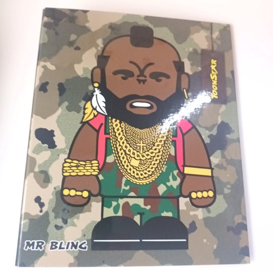 Toon Star Toonstar Mr Bling Ringband 23-rings groen | bol