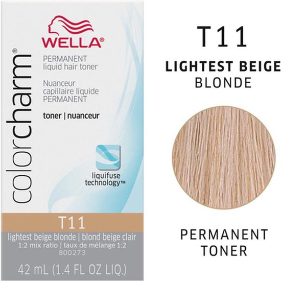 Wella Color Charm Toner - T11 - Lightest Beige Blonde | bol