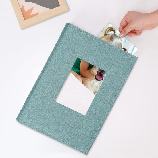 Fotoalbums 10x15 300 Zakken Linnen Frame Cover met Memo Gebieden ...