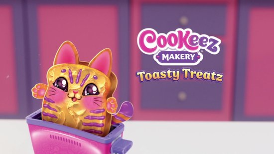 Cookeez Makery Toasty Treatz - Verrassings Pluchen Dier | bol