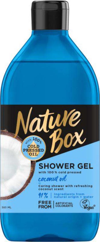 Nature Box - Natural Shower Gel Coconut Oil (Shower Gel) 385 ml - 385ml ...