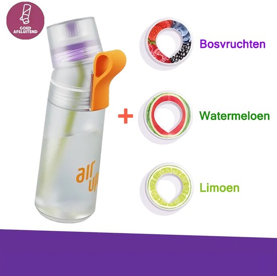 Air Up Drinkfles Summer Splash 600 ml Gen 2 inclusief 3 Pods ...