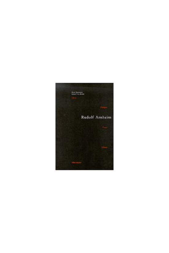 Rudolf Arnheim, Rudolf Arnheim | 9780472108596 | Boeken | bol