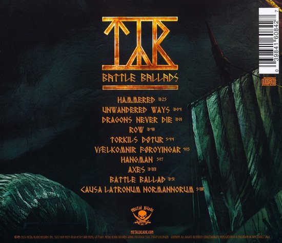 Tyr - Battle Ballads (CD), Tyr | Muziek | bol