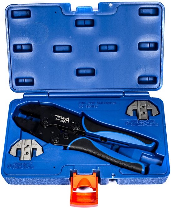 Kabelschoentang set - 0,35-1.5 mm - Krimptang - AMP tang - ASTA | bol