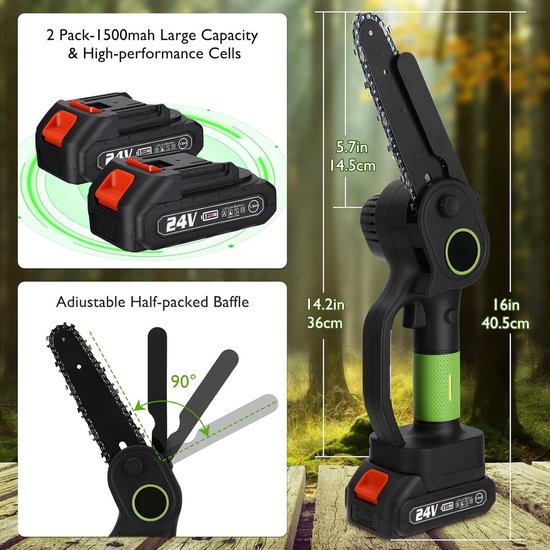 Mini Kettingzaag - Mini Kettingzaag Met Accu - Mini Kettingzaag Accu ...