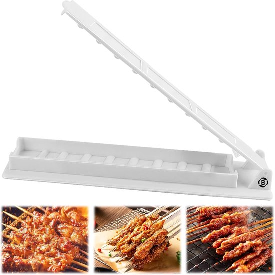 Equivera Kebab Maker - Spiesmaker - Hittebestandig - Sate Maker - Spies ...